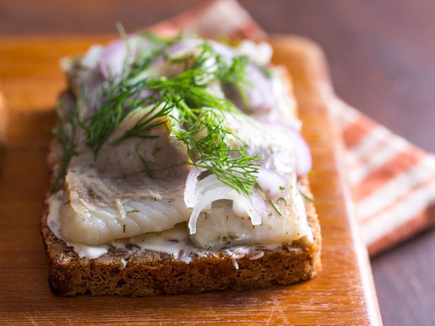 Danish Sardine and Onion Smørrebrød Recipes - The Recipe Website