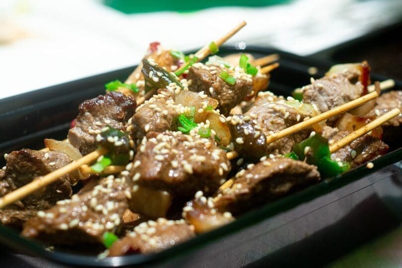 Beautiful Beef Skewers Recipe - The Recipe Website